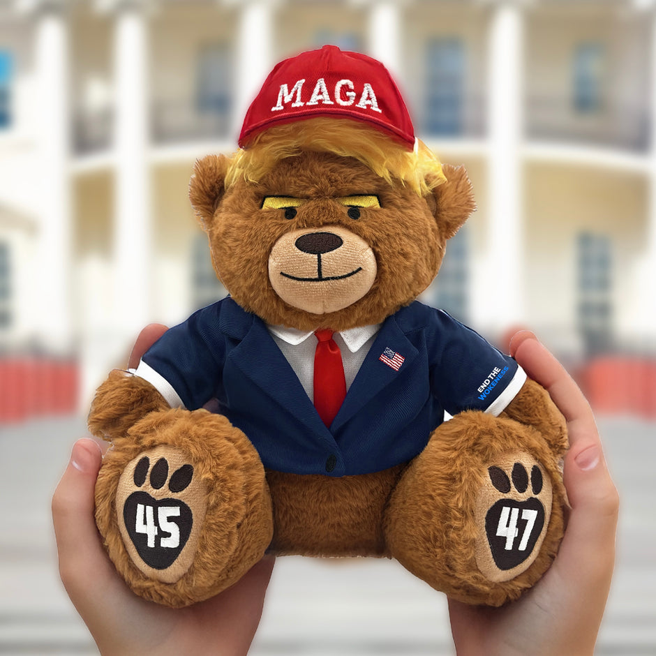 Trump Mug-SHOT Glass – End The Wokeness