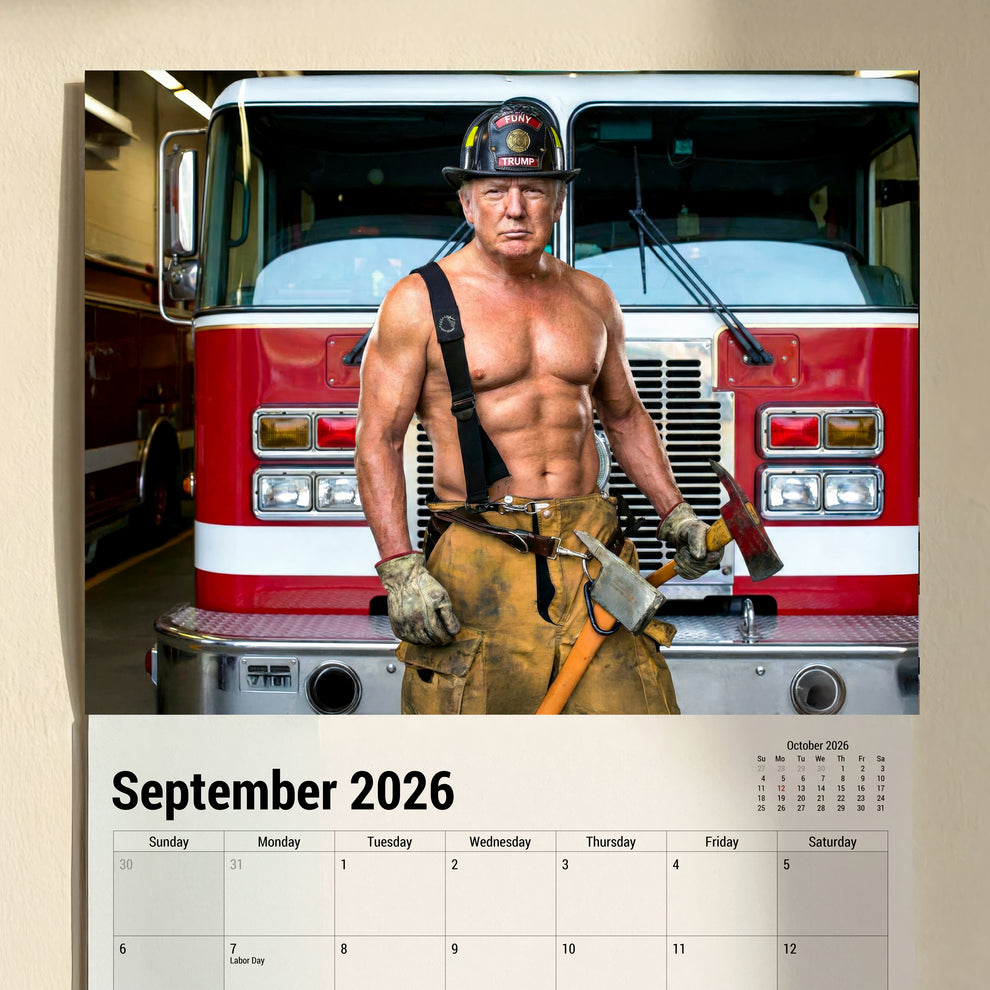 Sexy Trump Calendar 2026 – End The Wokeness